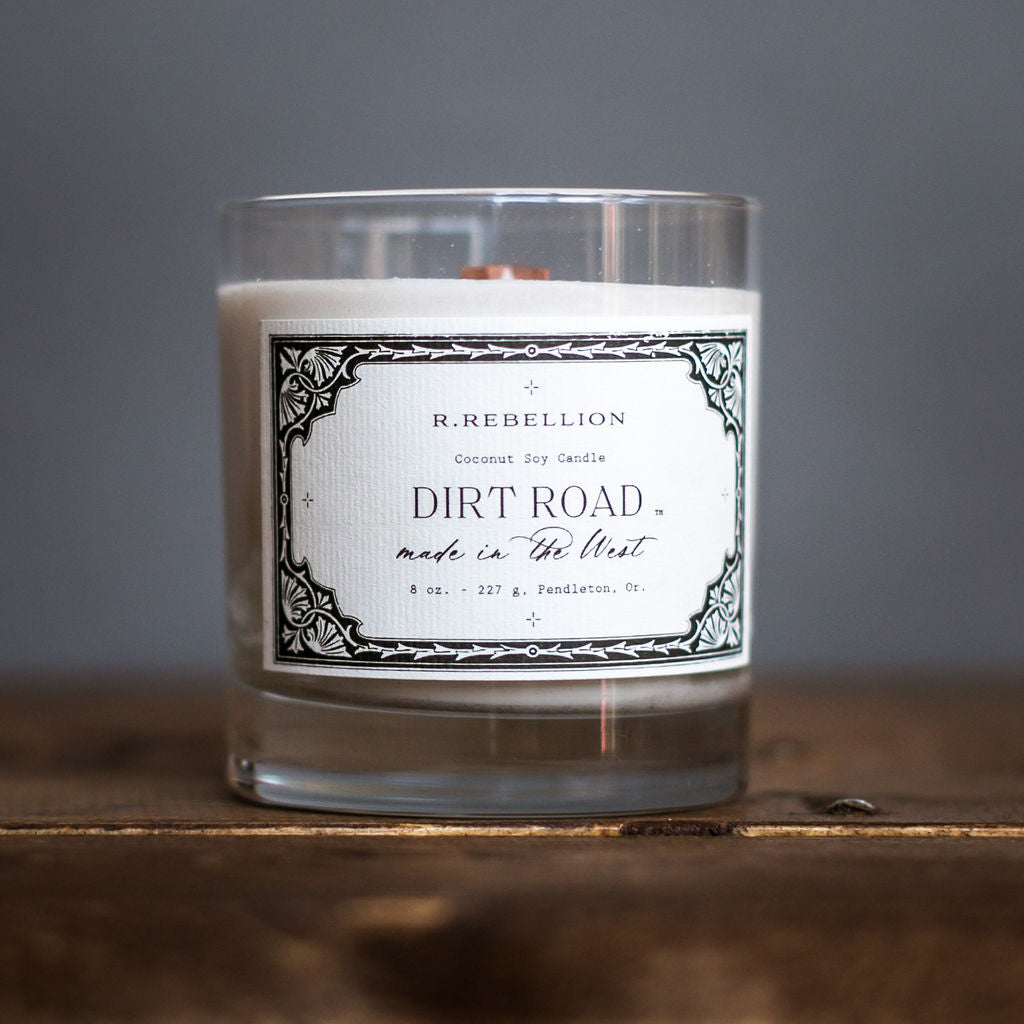 Dirt Road Candle 8 oz. | R. Rebellion Wholesale