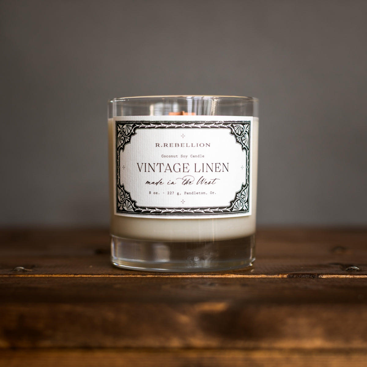Vintage Linen Candle 8 oz. | R. Rebellion Wholesale