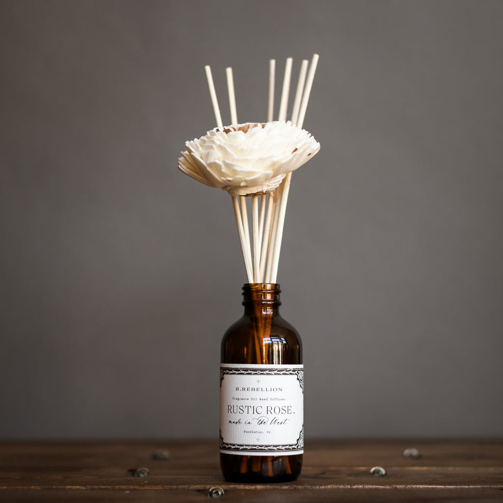 Rustic Rose Reed Diffuser | R. Rebellion Wholesale