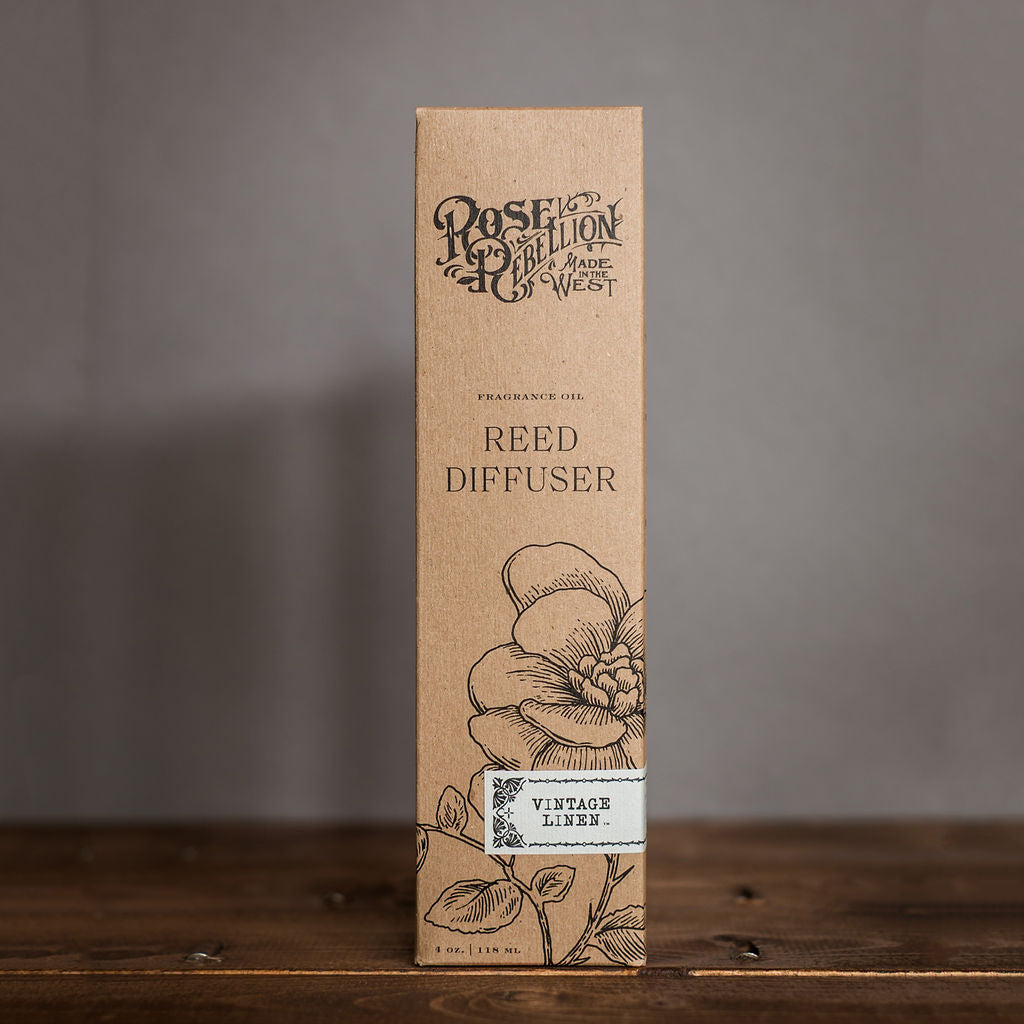 Vintage Linen Reed Diffuser | R. Rebellion Wholesale