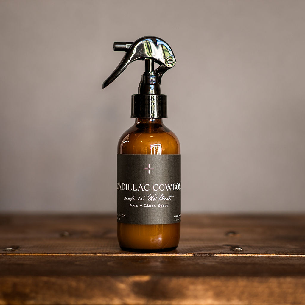 Cadillac Cowboy Room + Linen Spray 4 oz. | R. Rebellion Wholesale